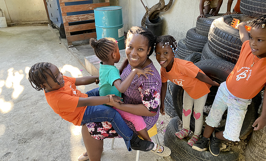 Meeting Guerline – Apparent Project – Building Future Leaders In Haiti